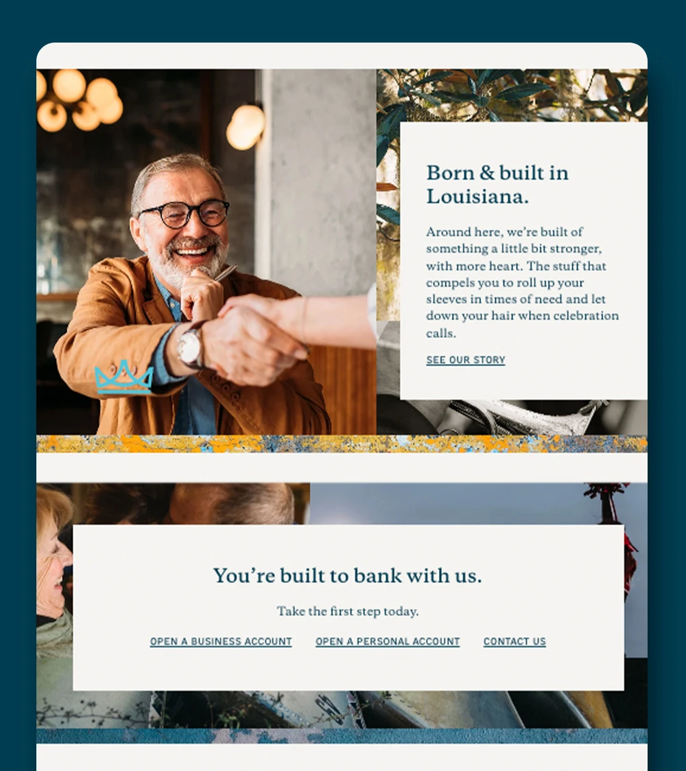 Bonvenu Bank | LA Bank Redesign Xperience by Kentico | ZAG