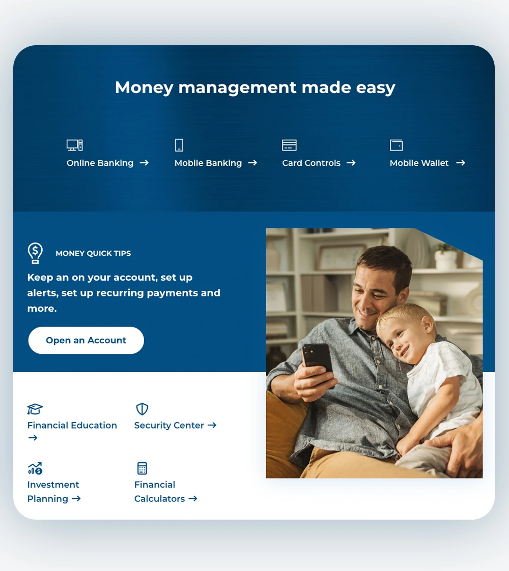 Ives Bank | Custom CT Bank Website Redesign | ZAG Interactive