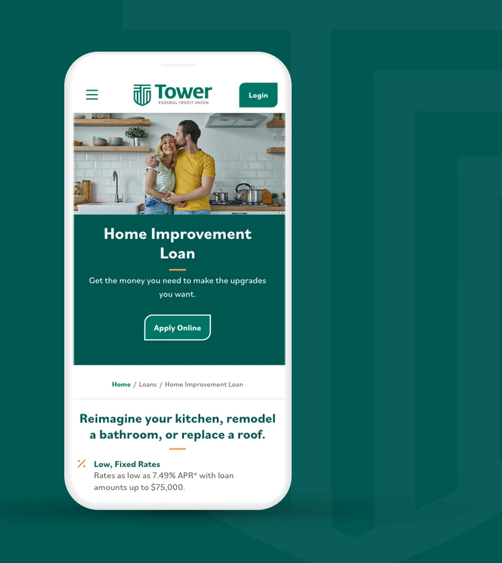Tower Federal Credit Union | Kentico Website Redesign | ZAG