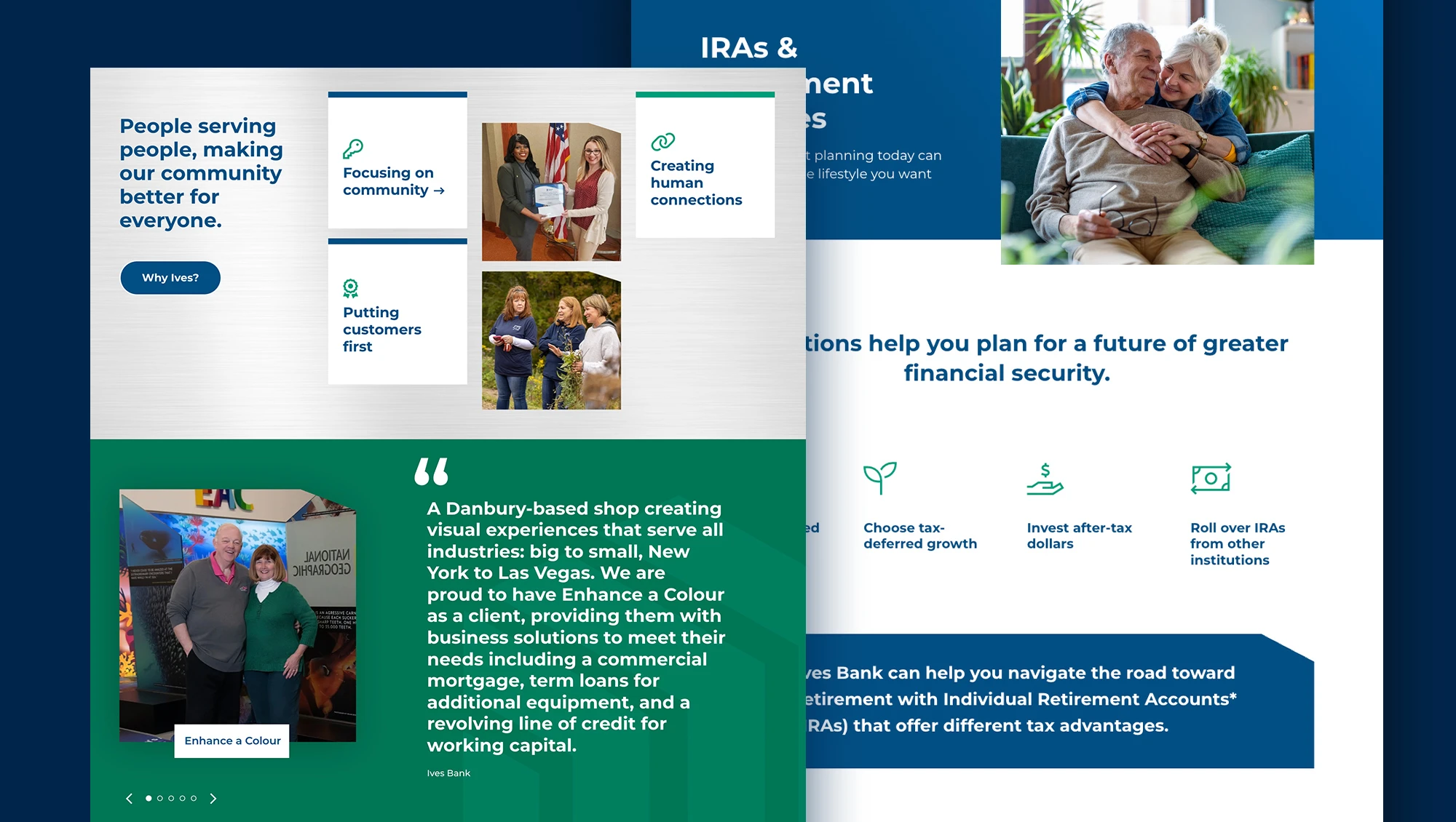 Ives Bank | Custom CT Bank Website Redesign | ZAG Interactive